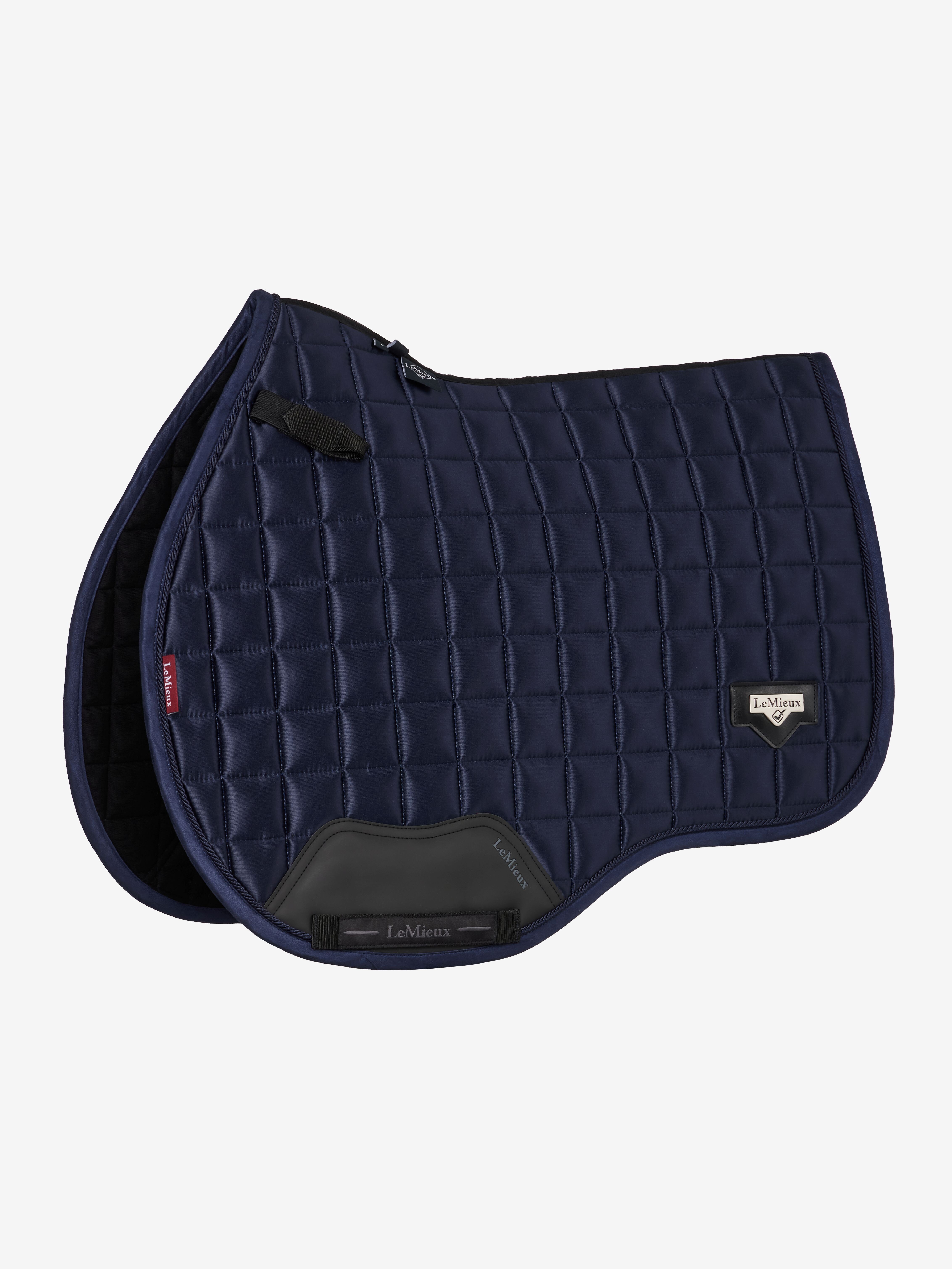 Loire Classic GP Square Navy Saddle Pads