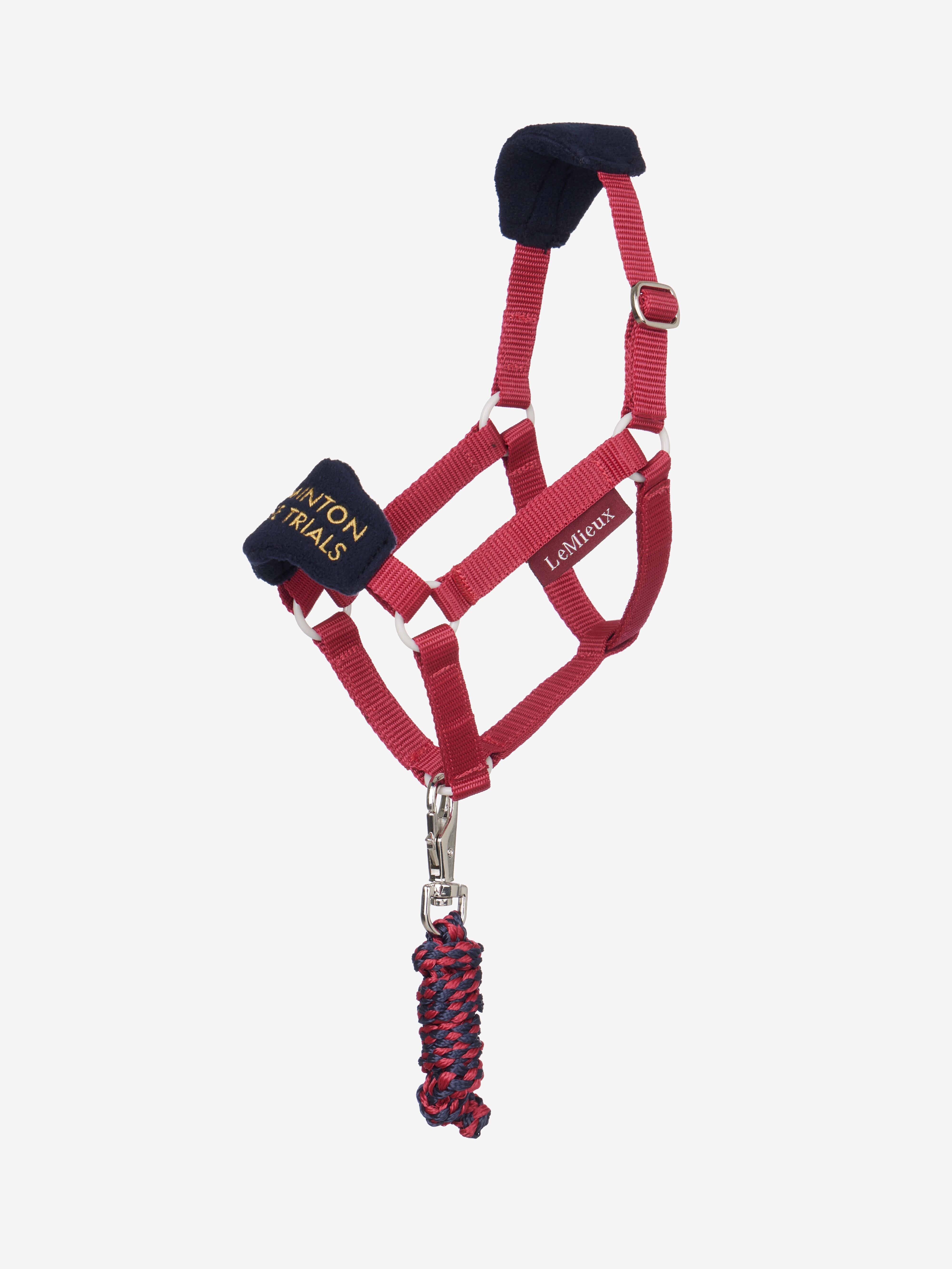 Badminton Hobby Horse Vogue Headcollar & Leadrope Cherry Pink Outlet