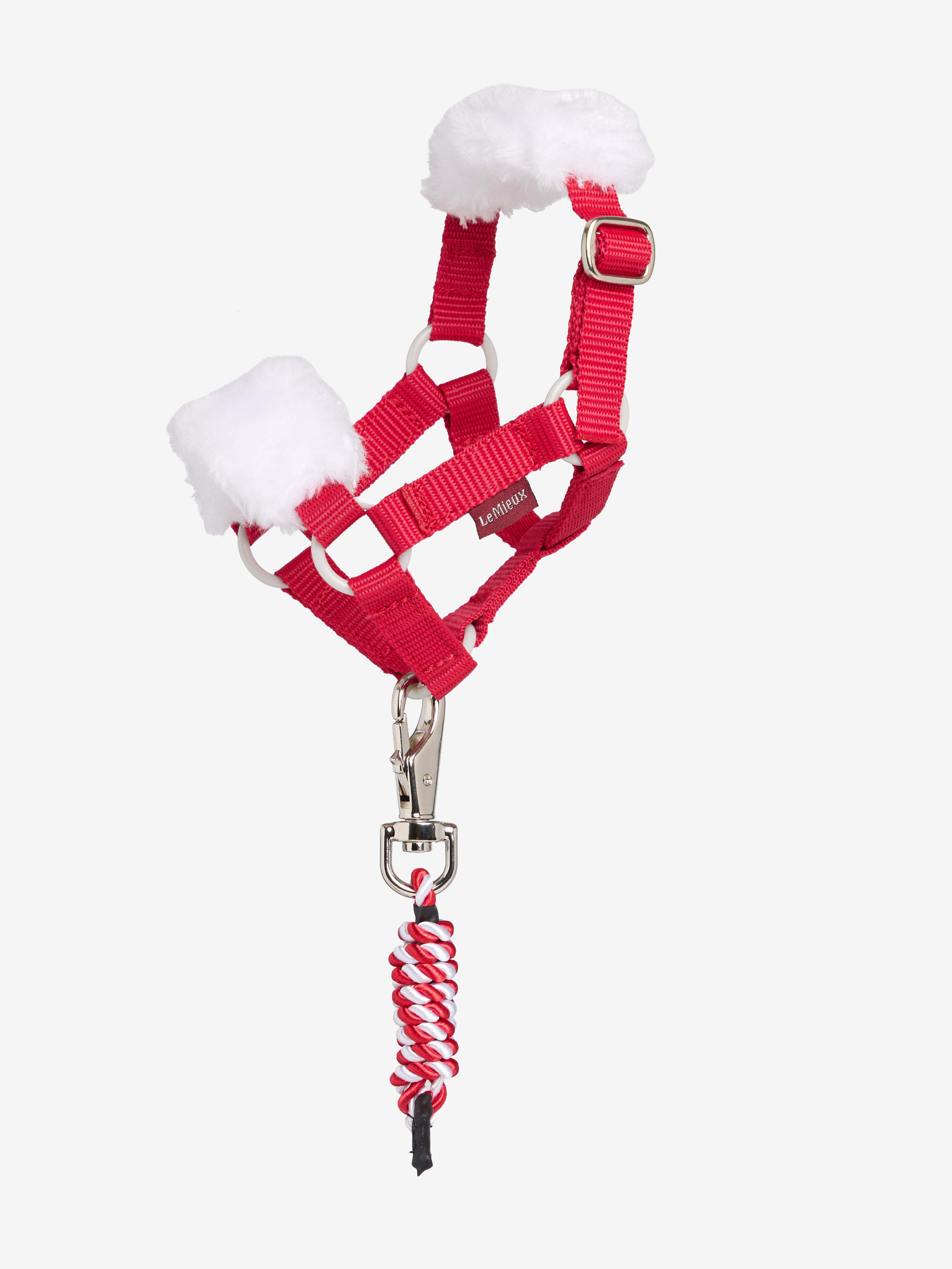Longe et Licol Toy Pony de Noël Rouge Nouveau
