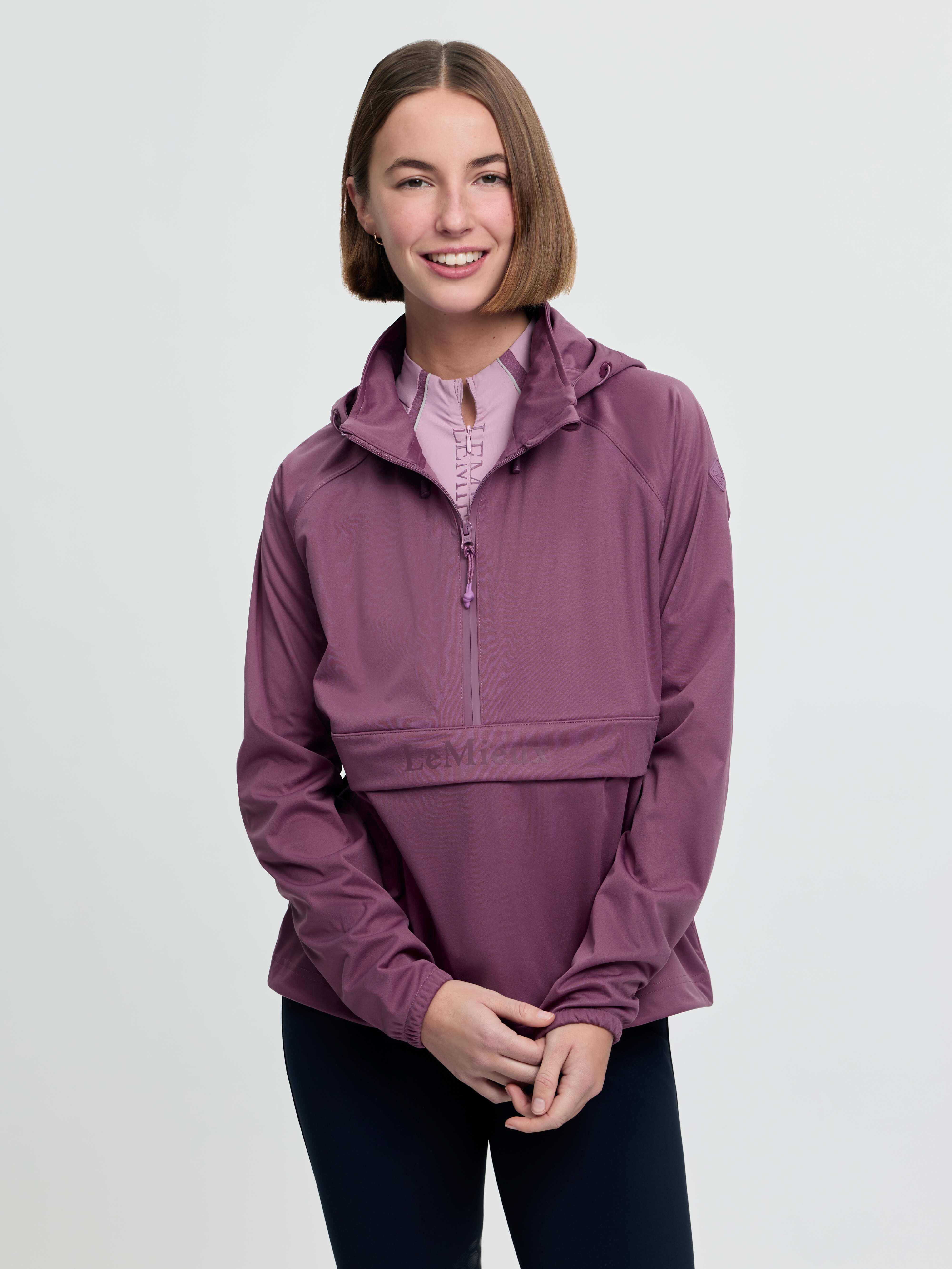 Perri Half Zip Waterproof Jacket Mallow Clothing