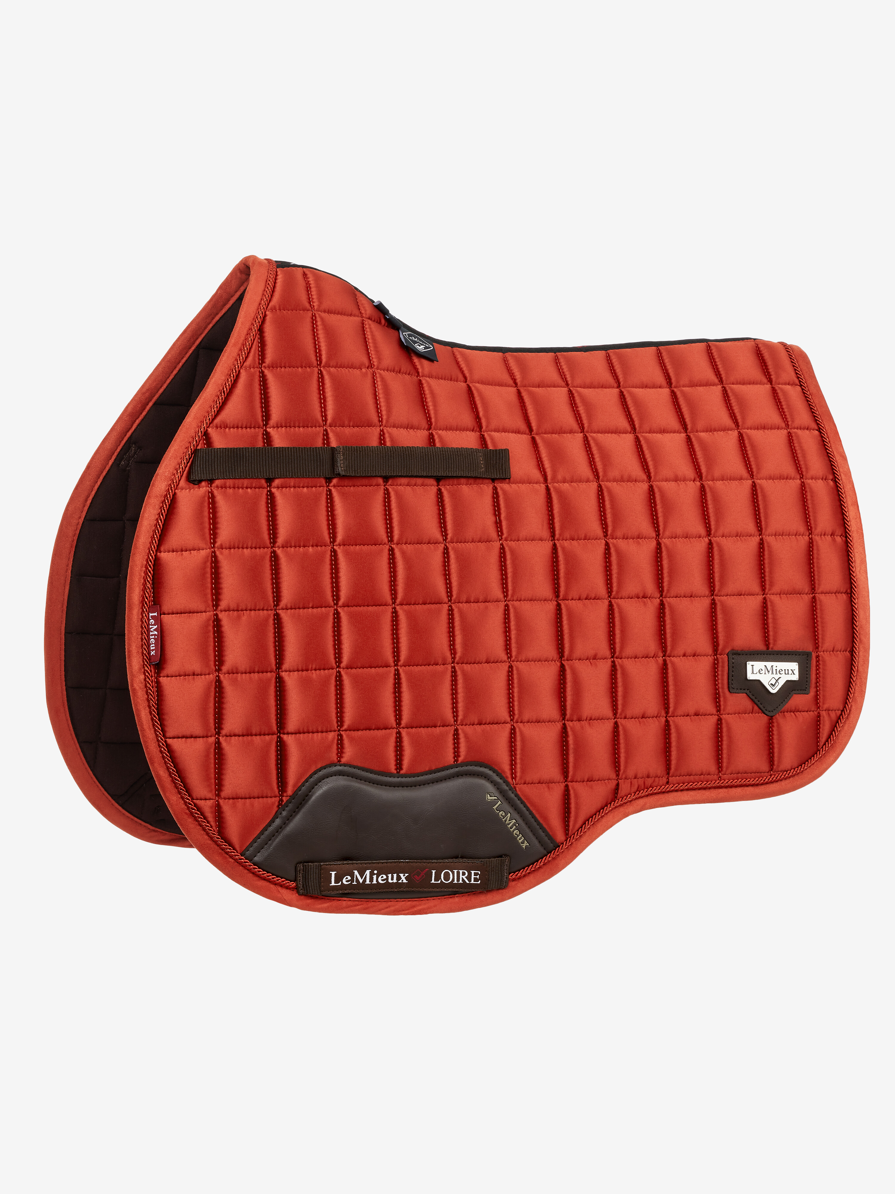 Loire Classic GP Square Sienna Saddle Pads
