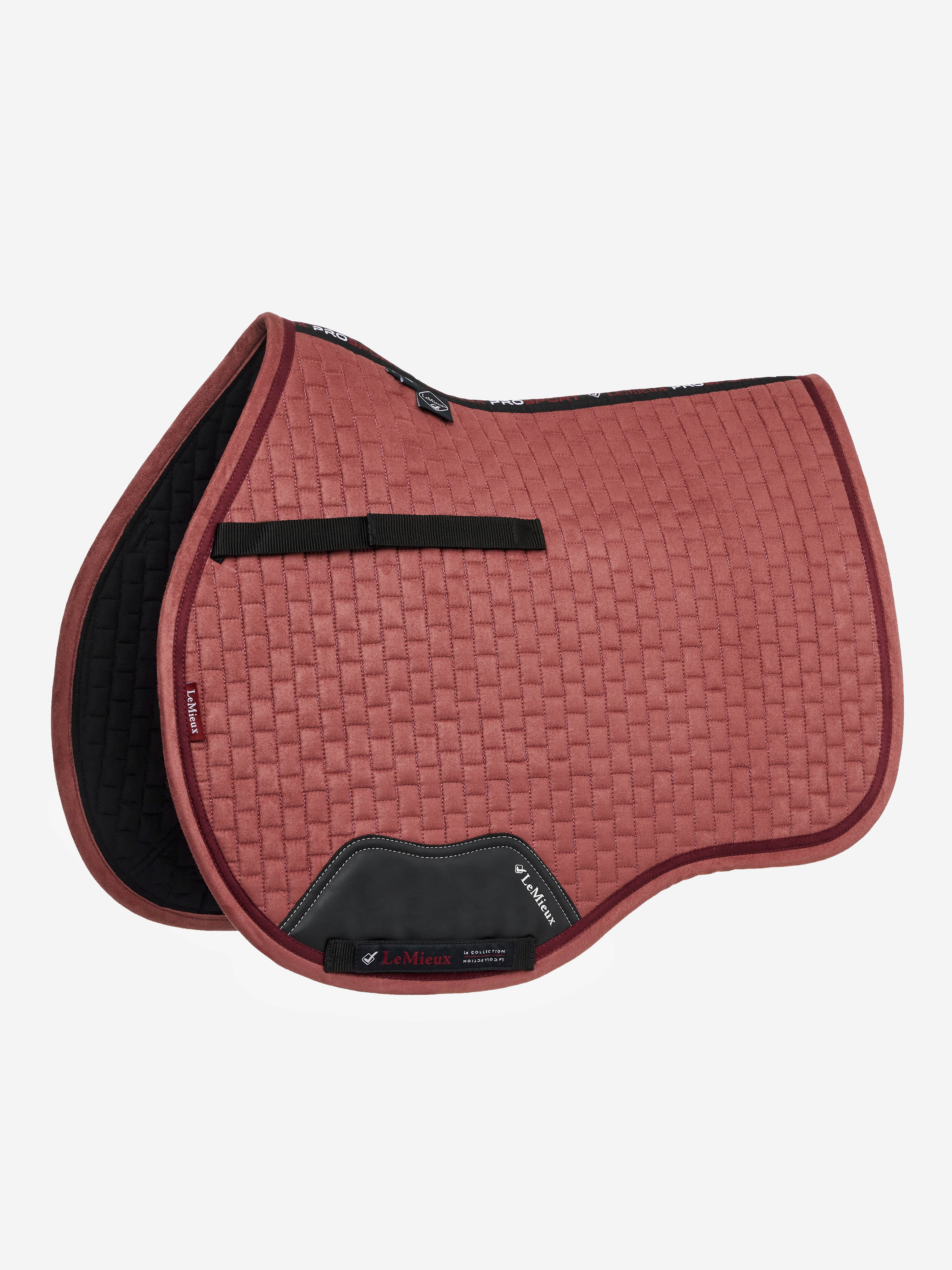 Suede GP Square Orchid Saddle Pads