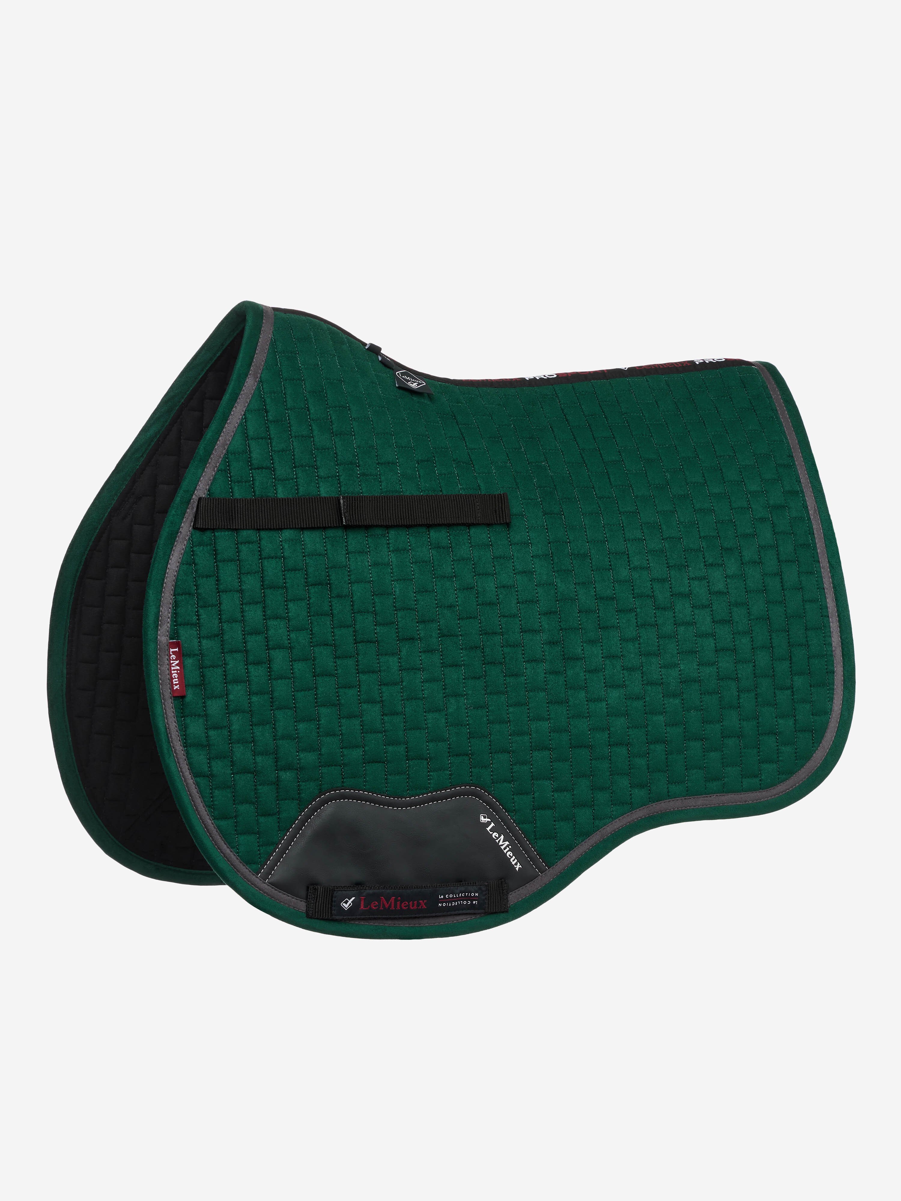 Suede GP Square Spruce Saddle Pads