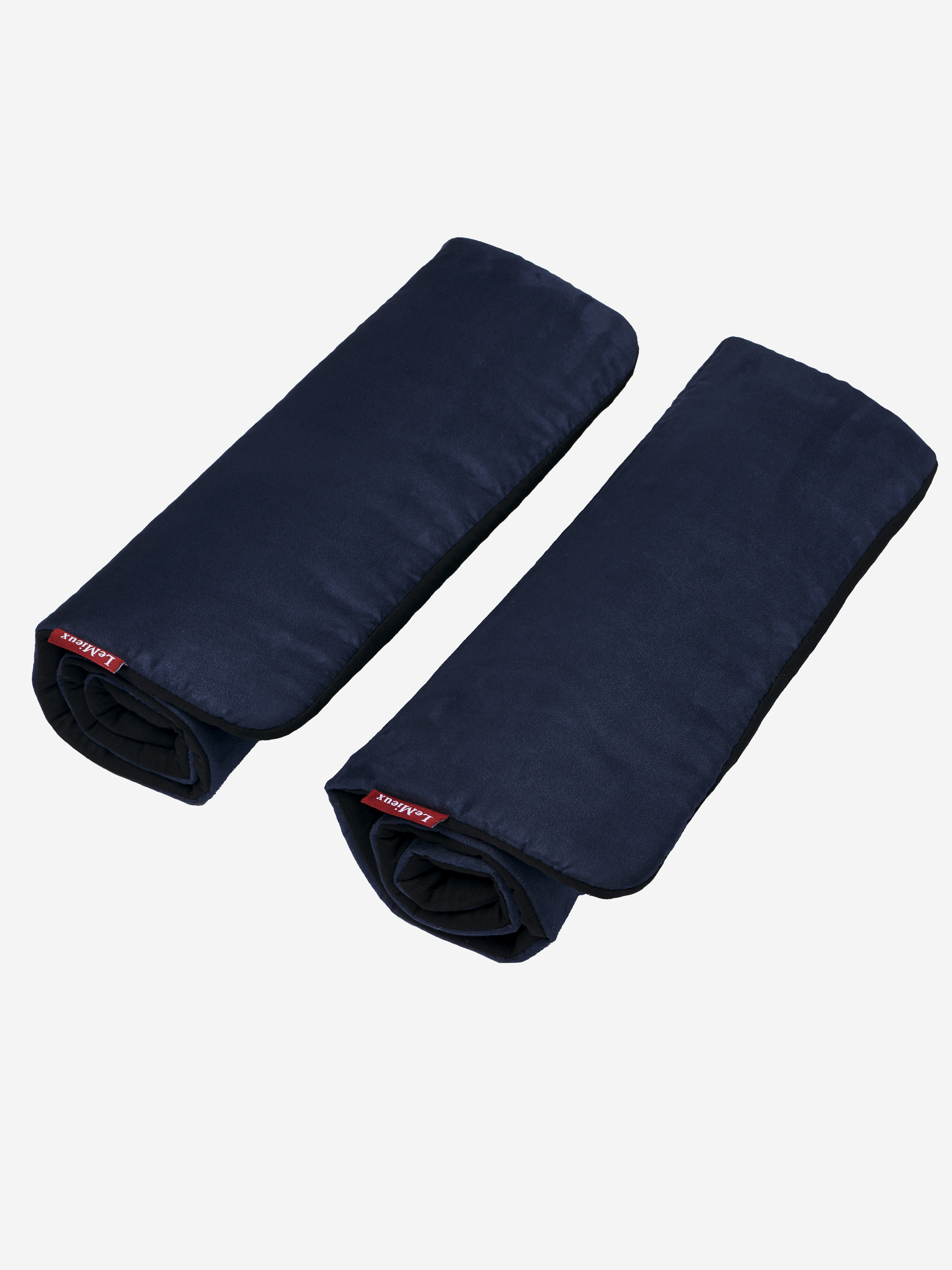Bamboo Pillow Wraps (Pair) Navy Horse