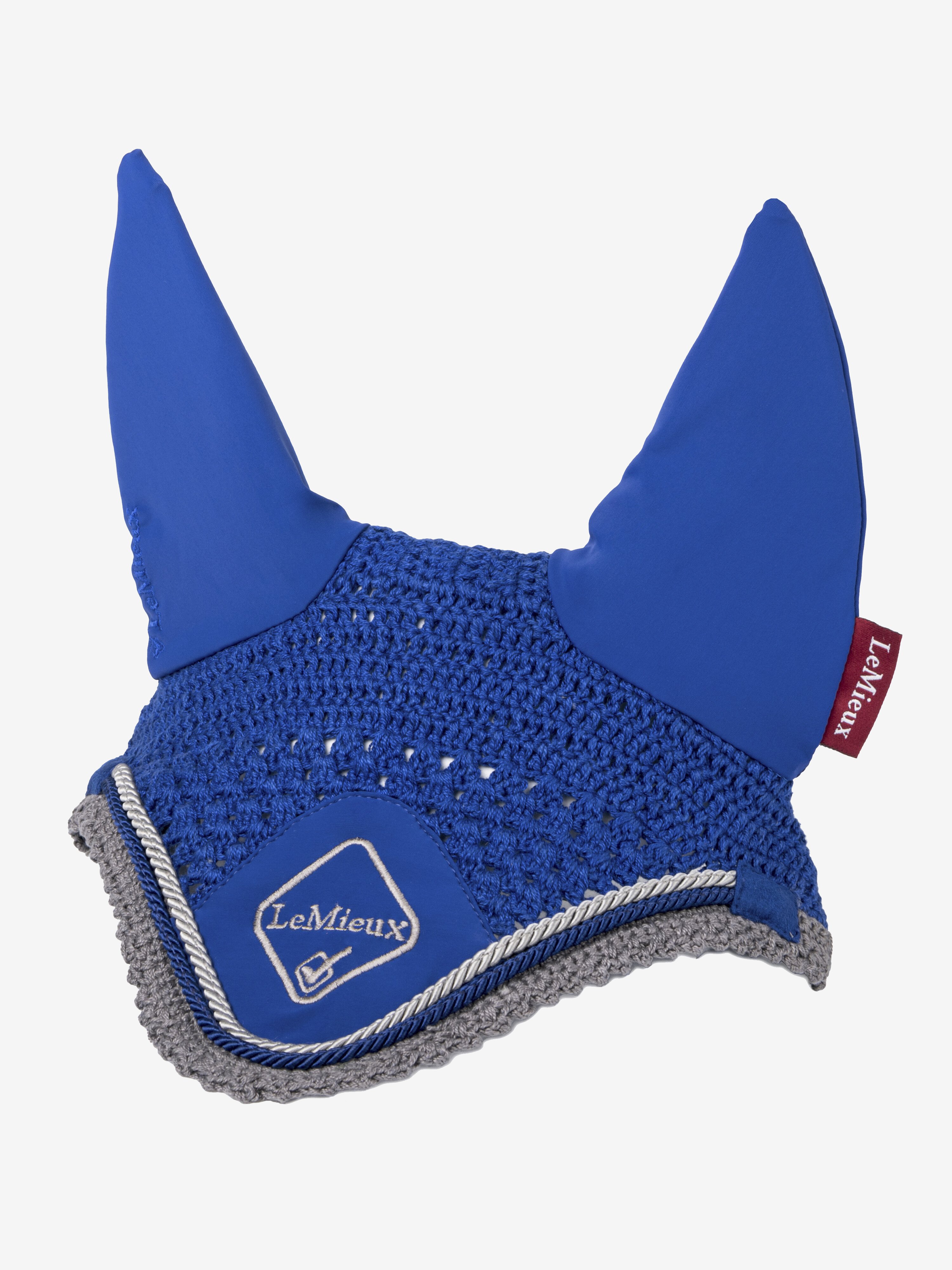 Classic Ear Bonnet Benetton Blue Horse