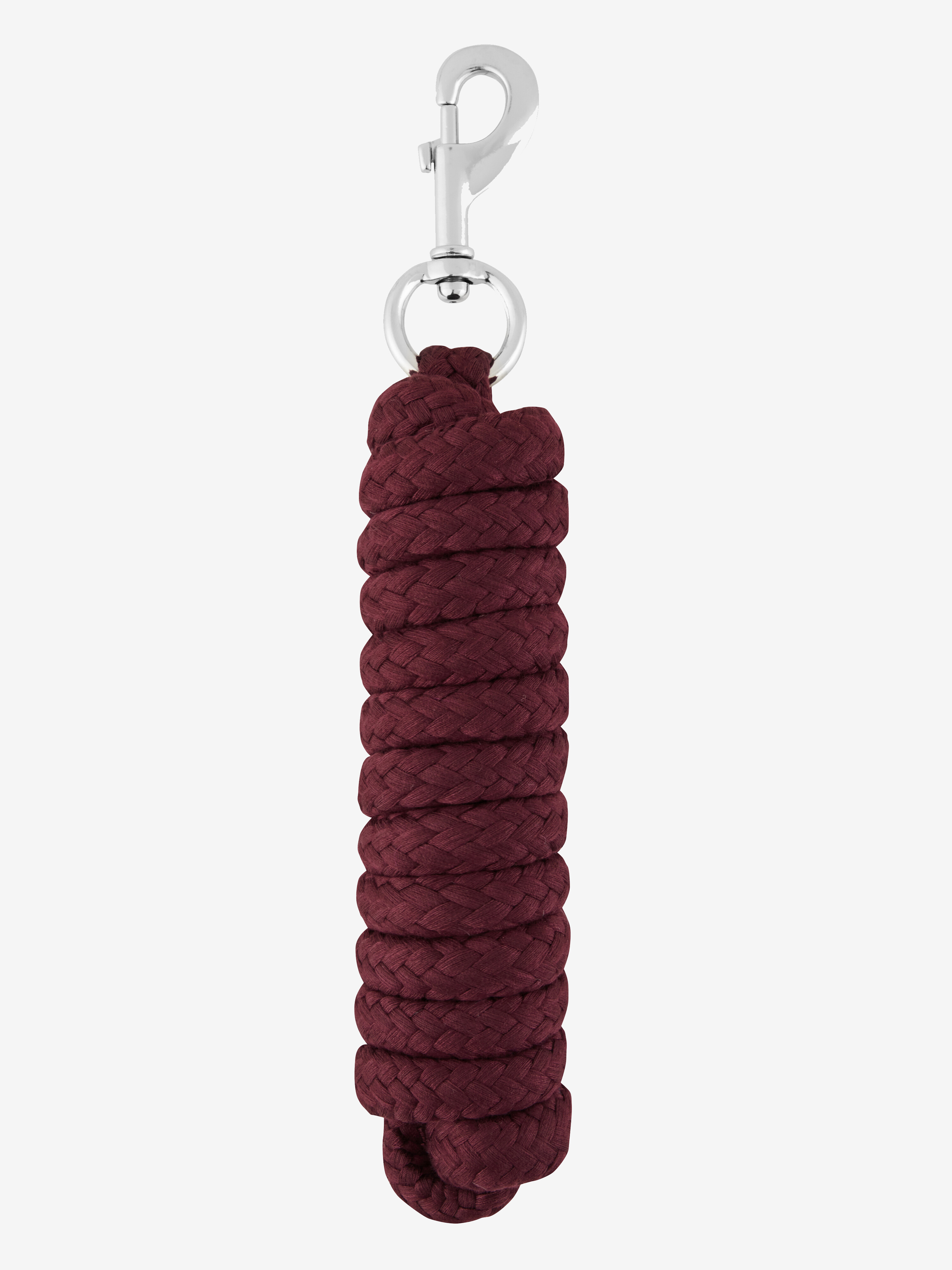 Cotton Leadrope Burgundy Horse