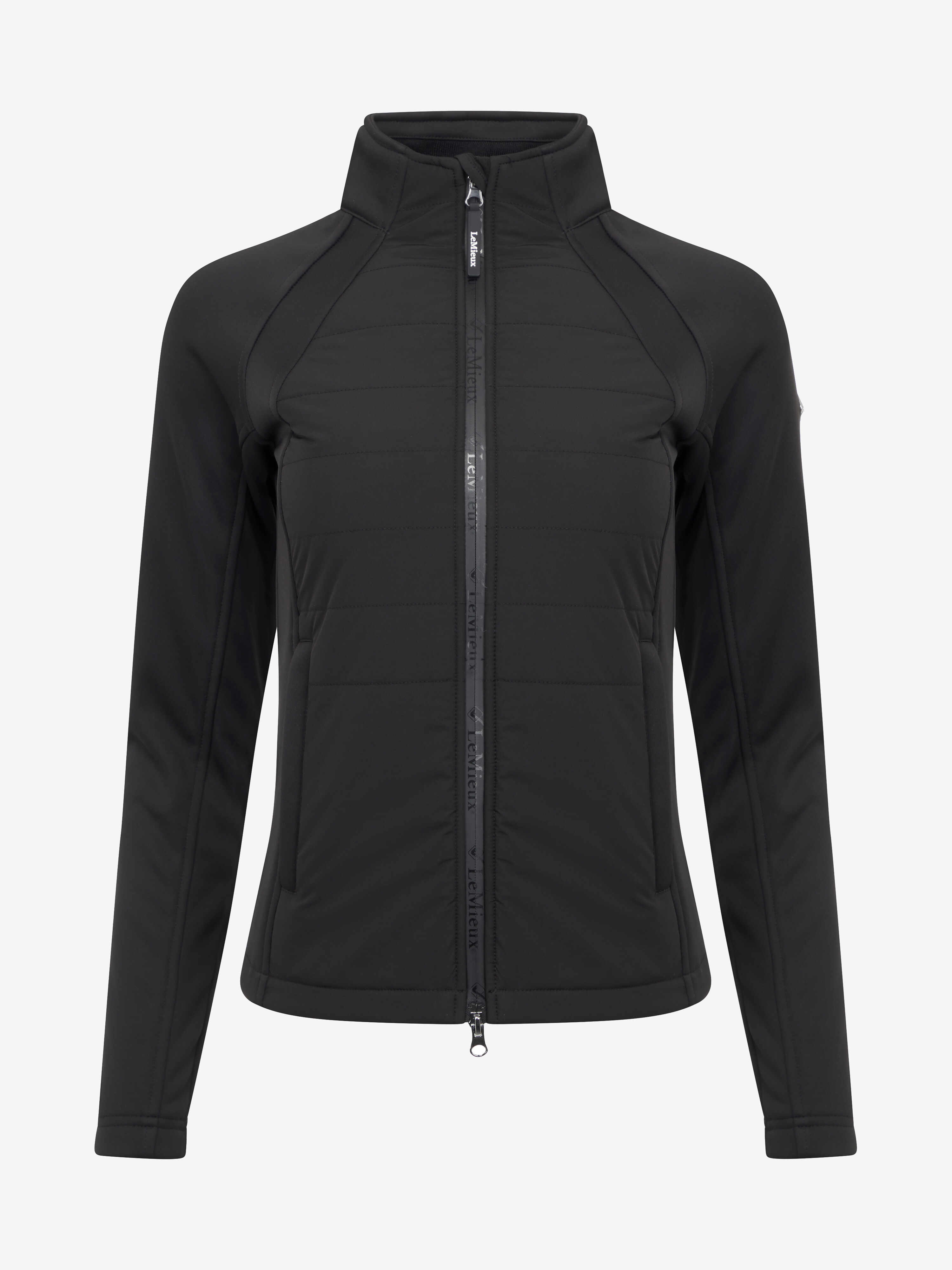 Ladies Hybrid Jacket Black New