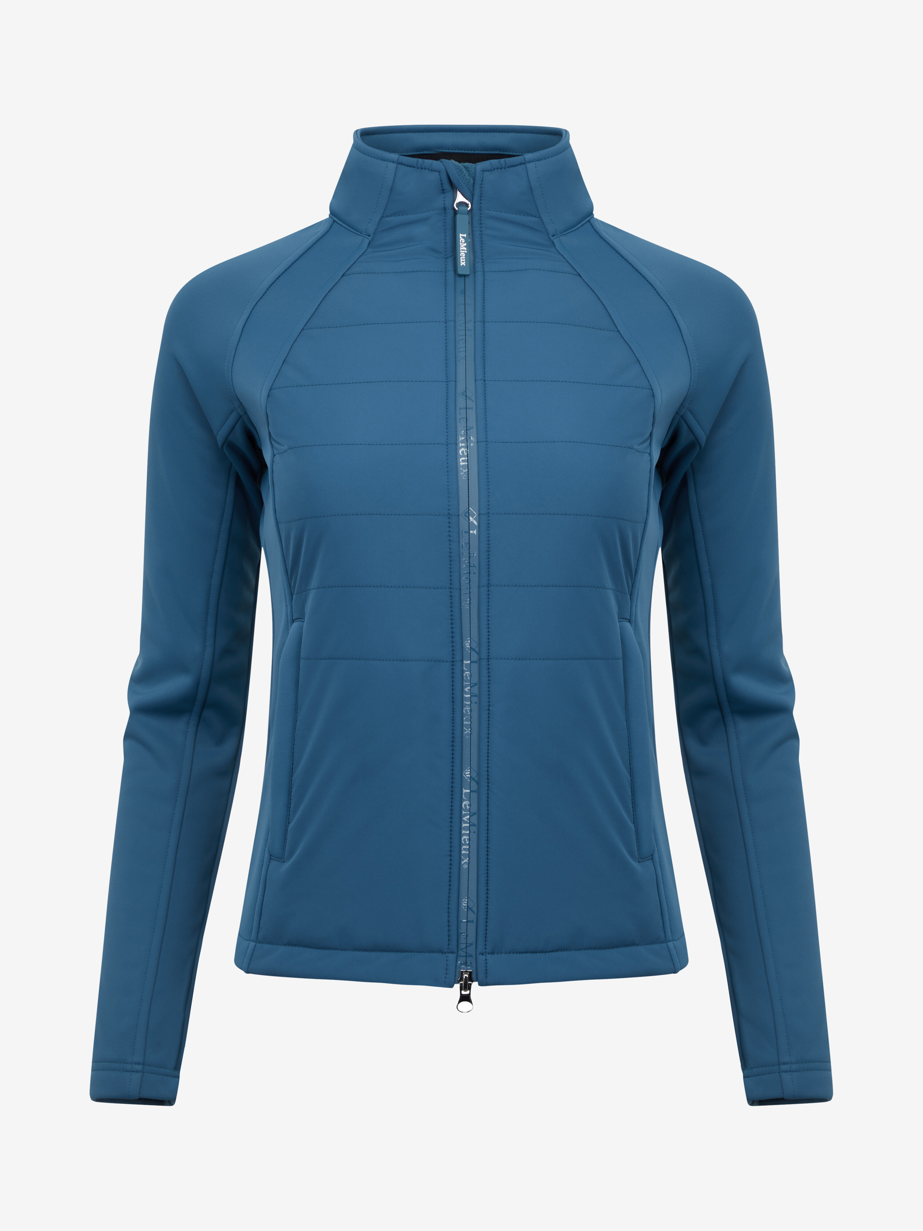 Ladies Hybrid Jacket Marine New