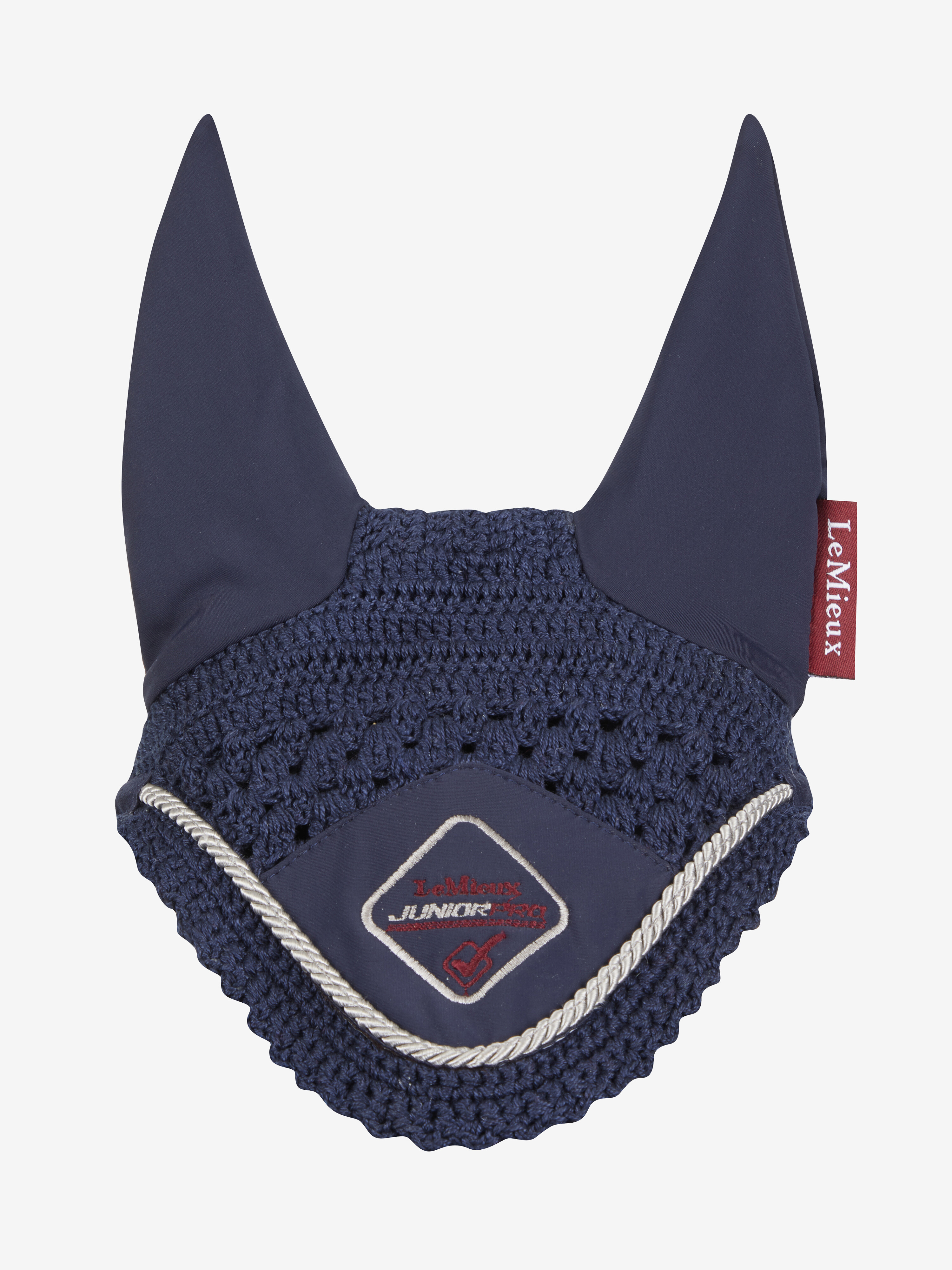 Junior Pro Fly Hood Navy Horse
