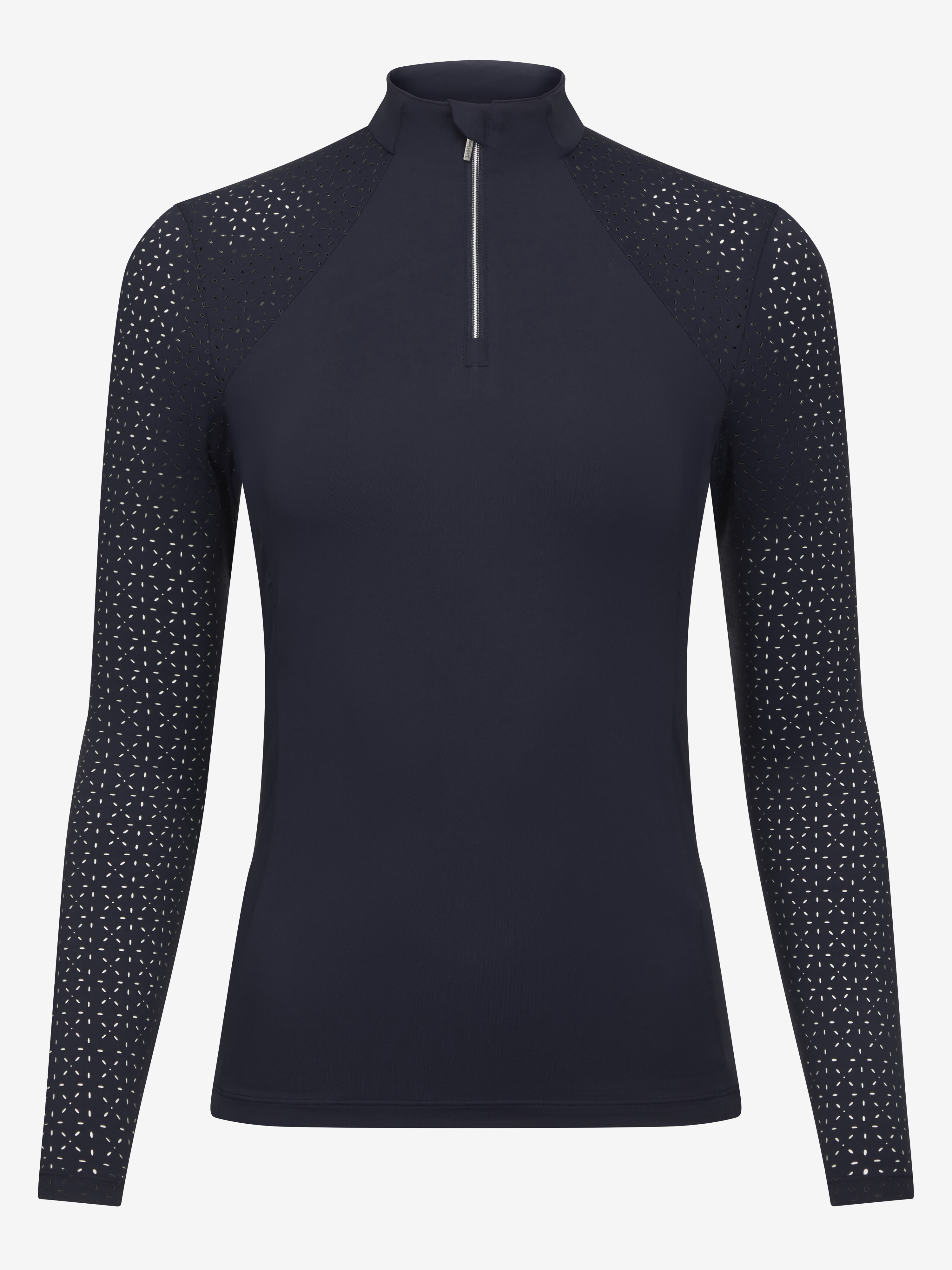 Longsleeve Lazercut Base Layer Navy Clothing