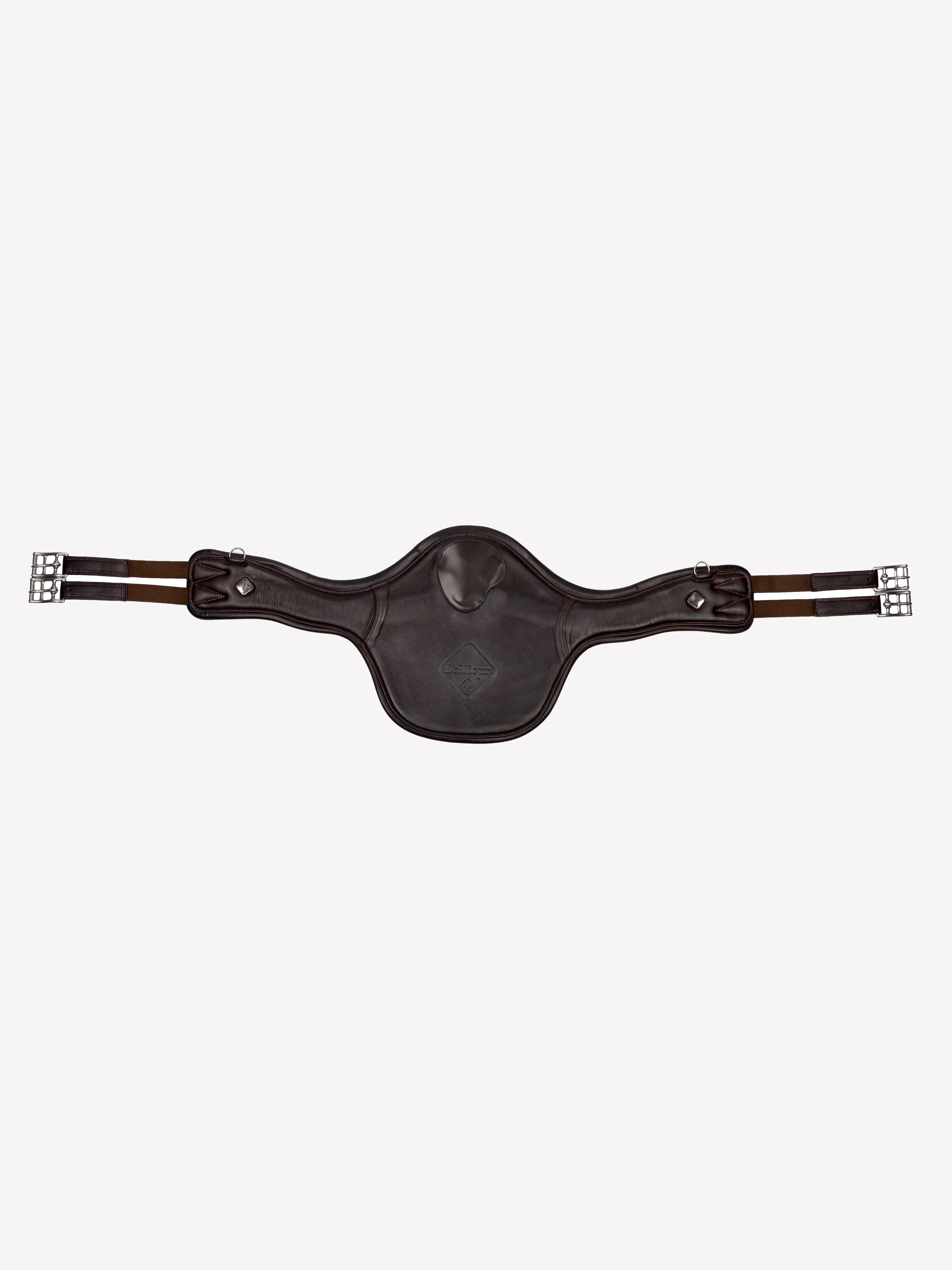 Gel-Tek Anatomic Long Stud Girth with Magnet Brown Horse