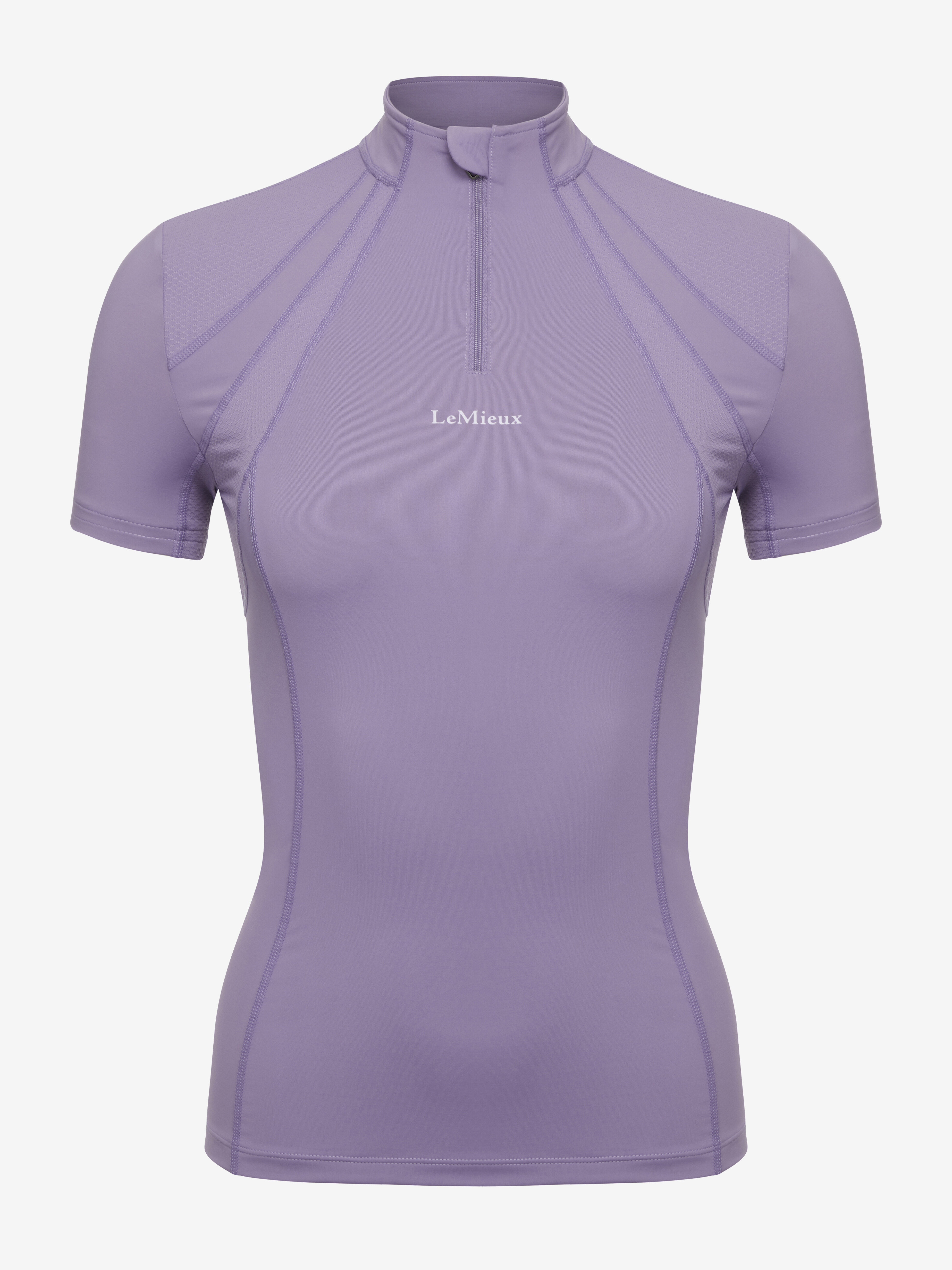 Mia Mesh Short Sleeve Base Layer Iris
