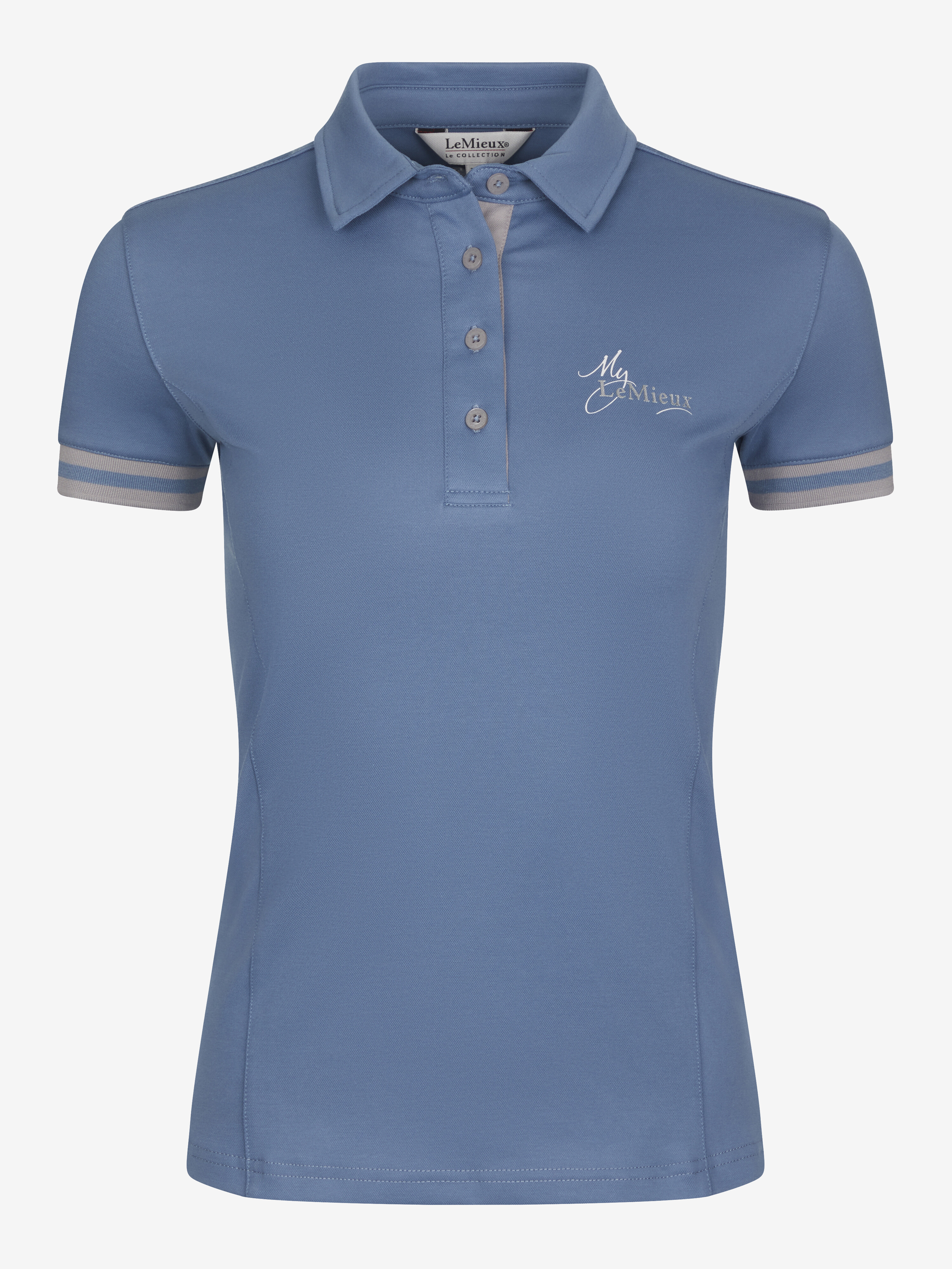 Polo Shirt Ice Blue Clothing