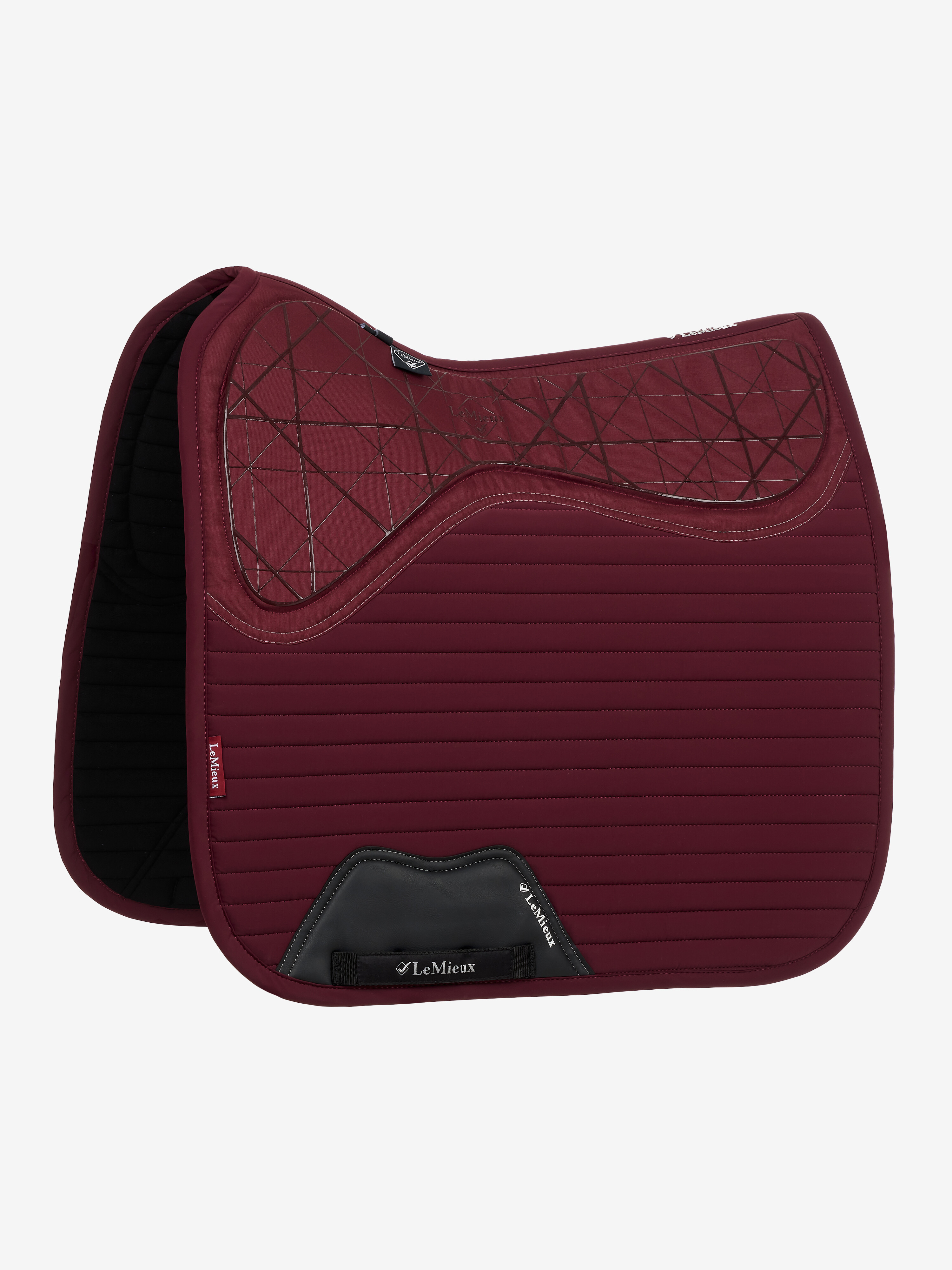 Soft Shell Anti Slip Dressage Square Burgundy Spring Sale