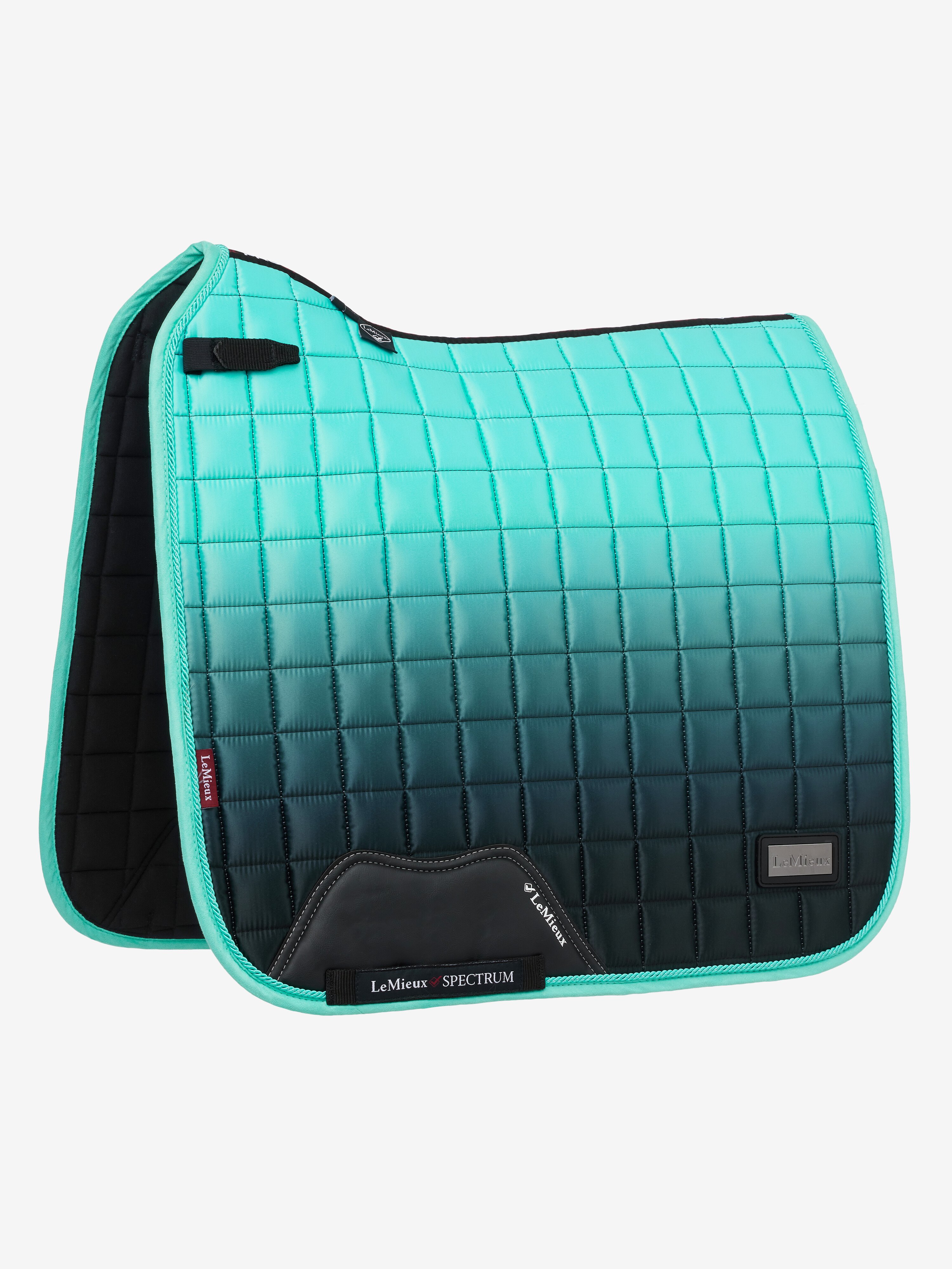 Spectrum Dressage Square Azure Saddle Pads