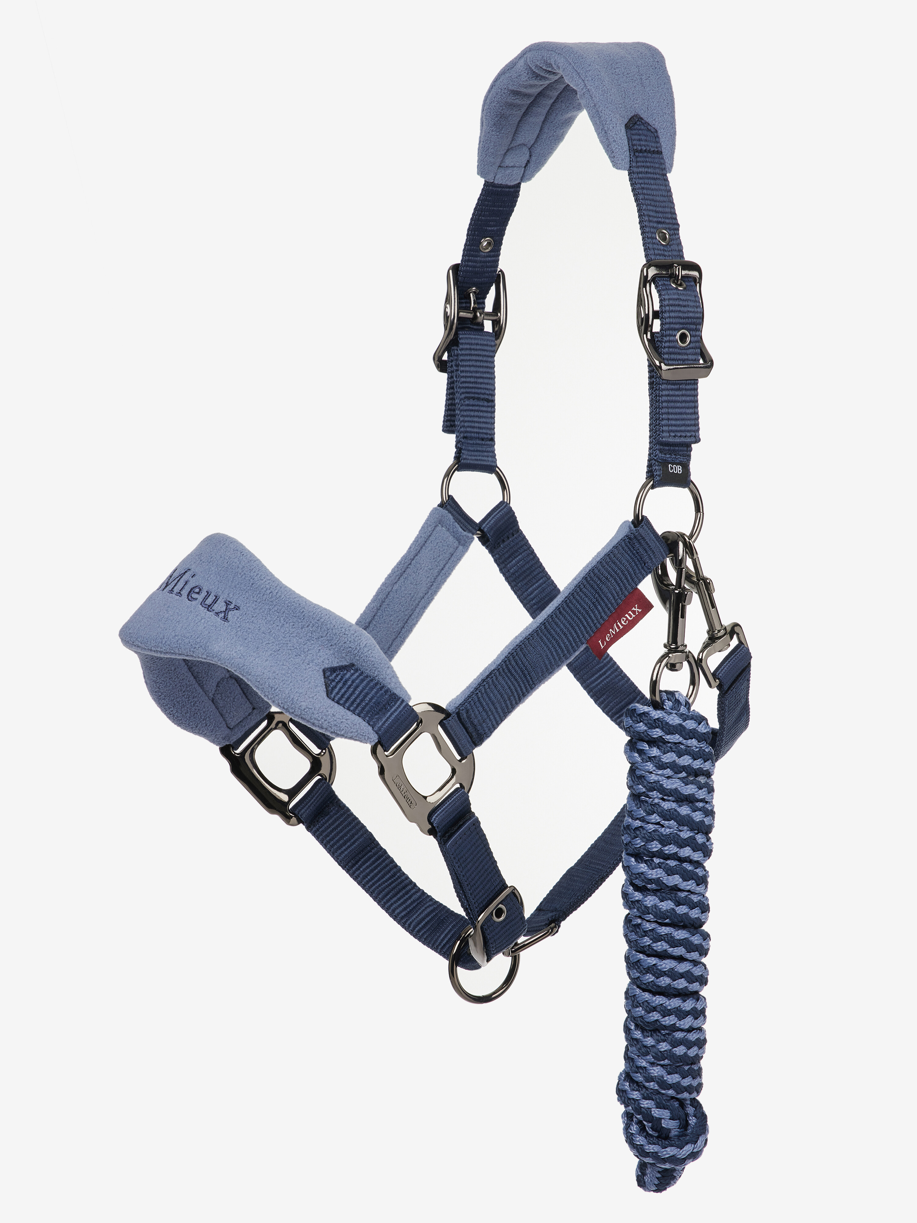 Vogue Halter & Leadrope Indigo Horse