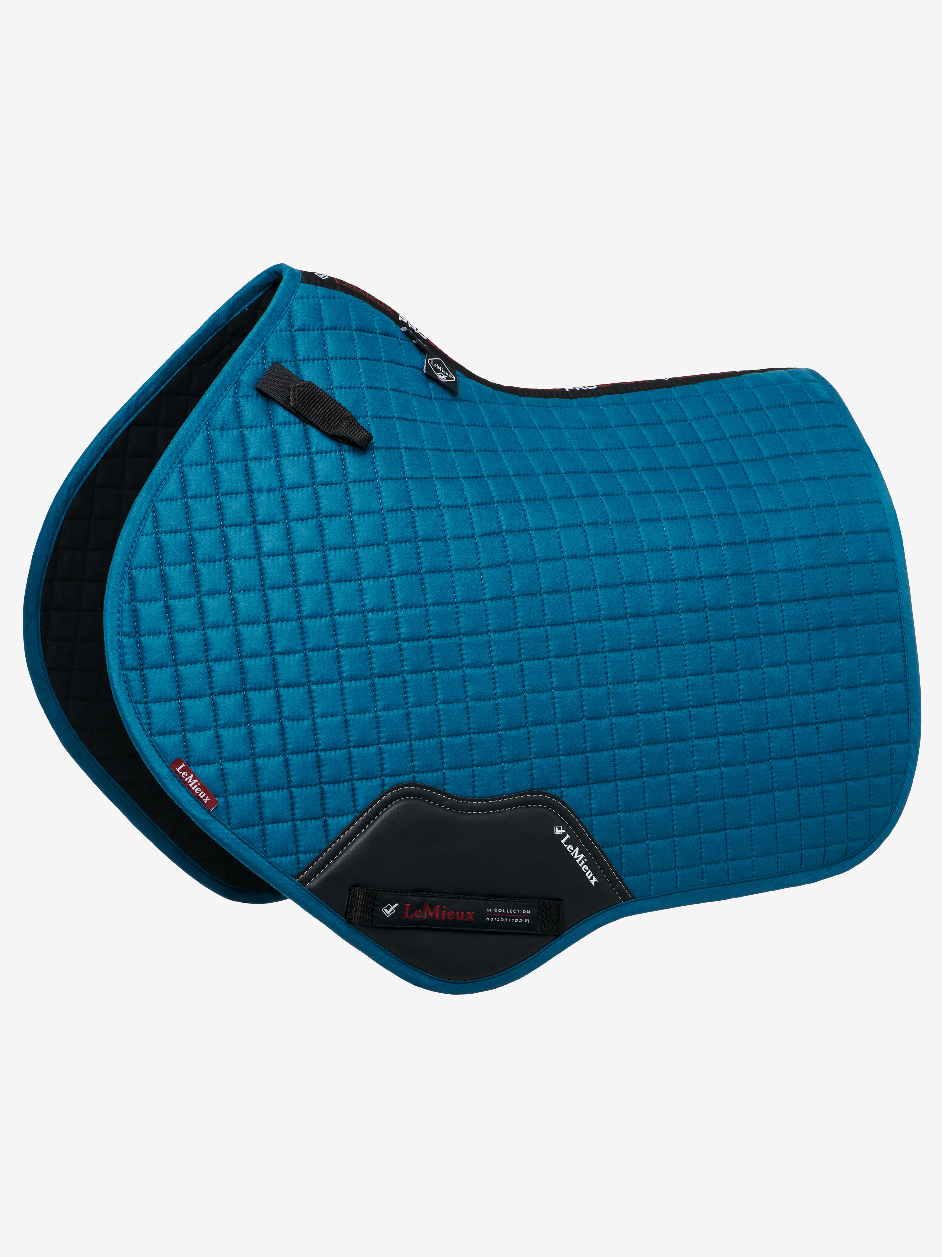 Suede Close Contact Square Marine Saddle Pads