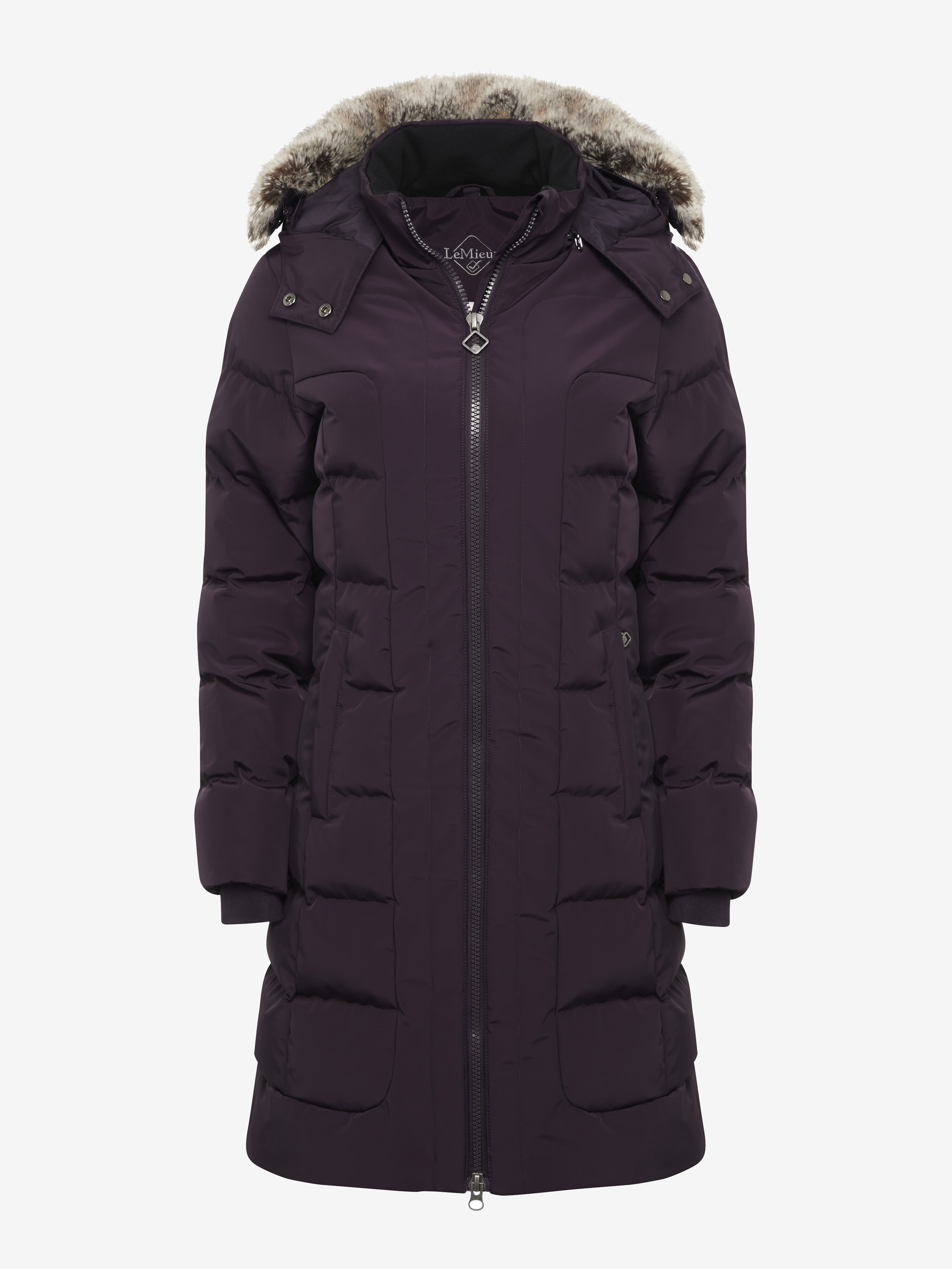 Loire Three Quarter Coat Fig New