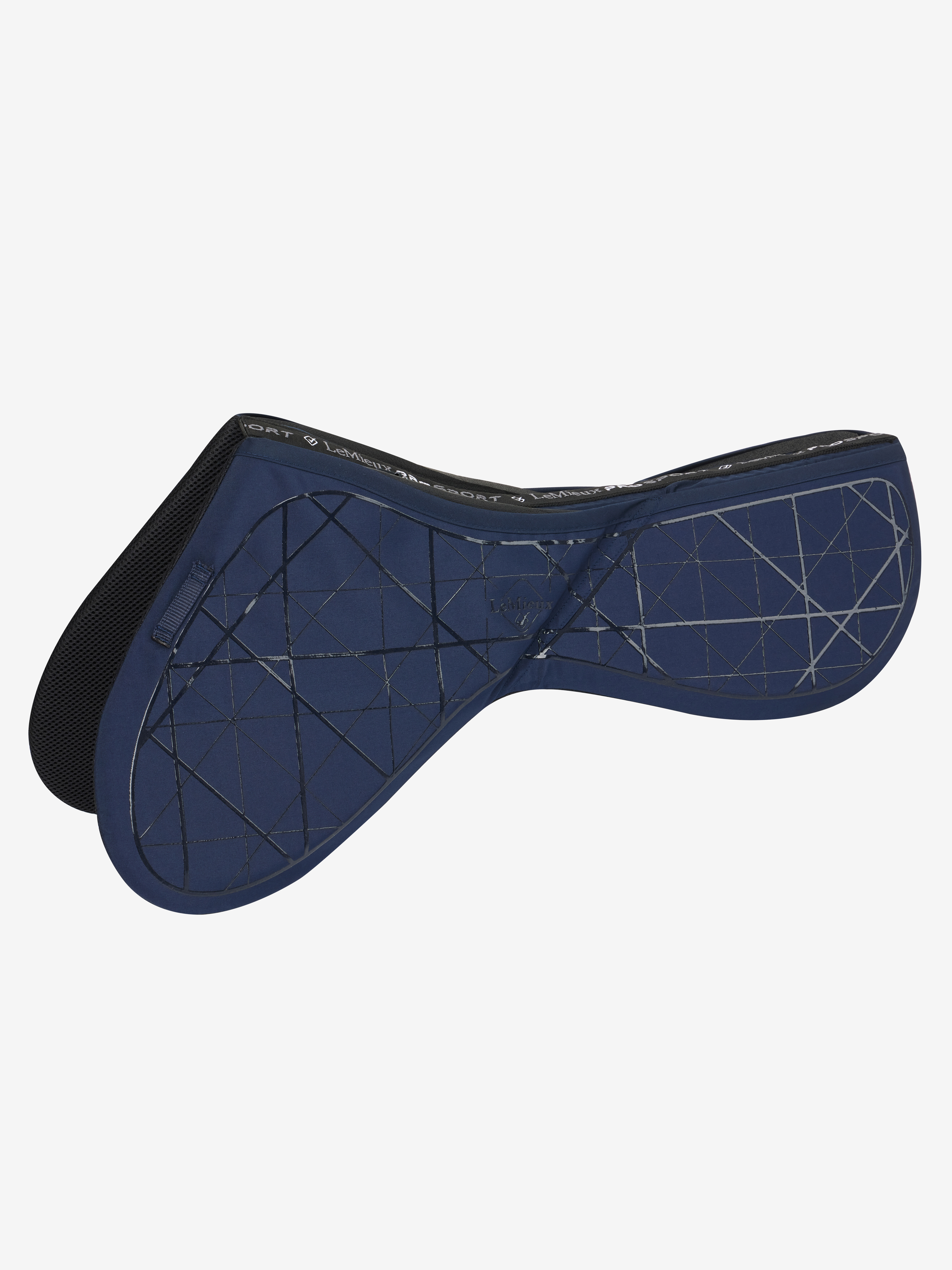 Matrix Support Euro Jump Half Pad Navy Saddle Pads