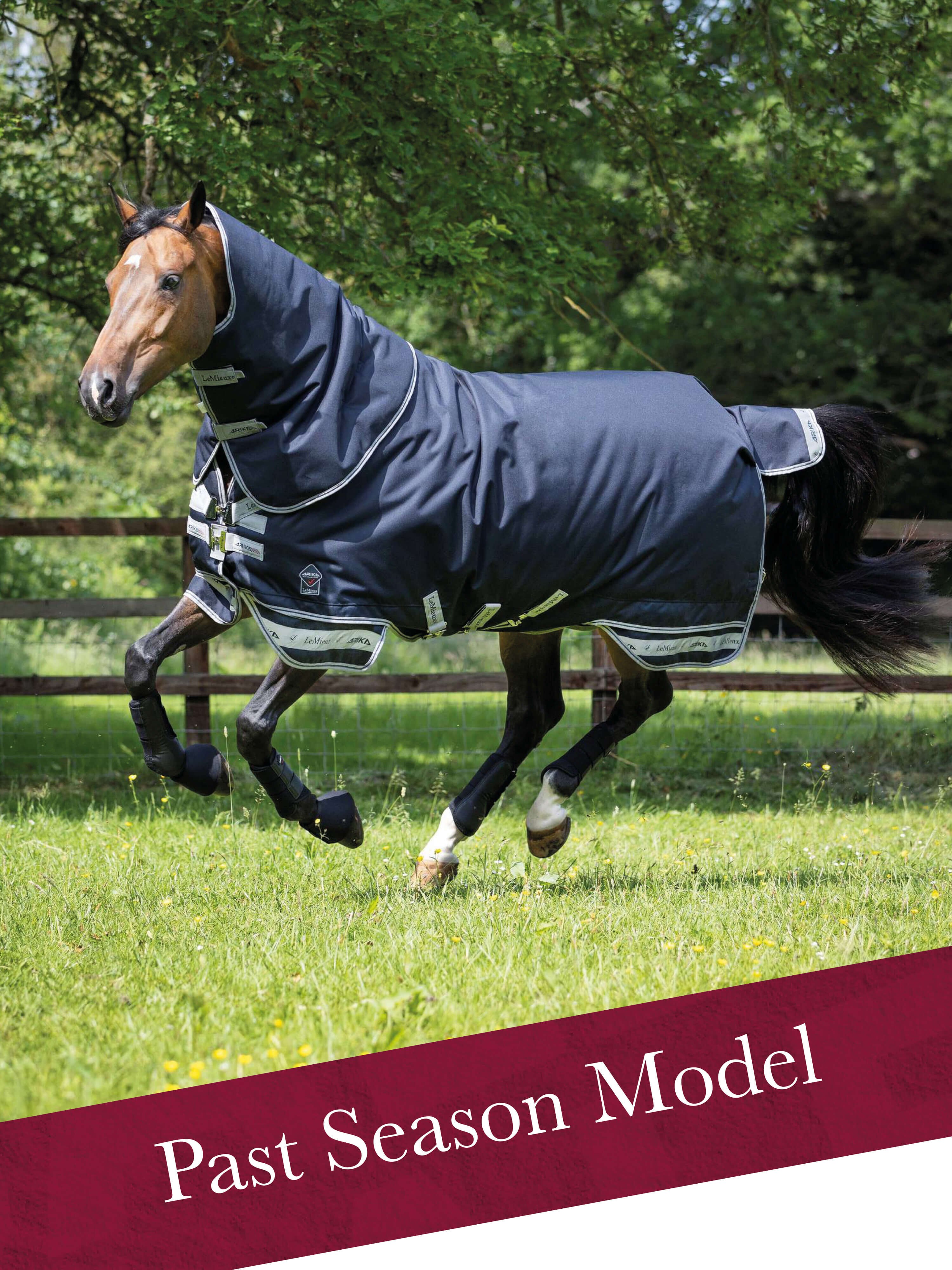 Arika Storm-Tek Rug 200g Navy (without leg straps) Horse