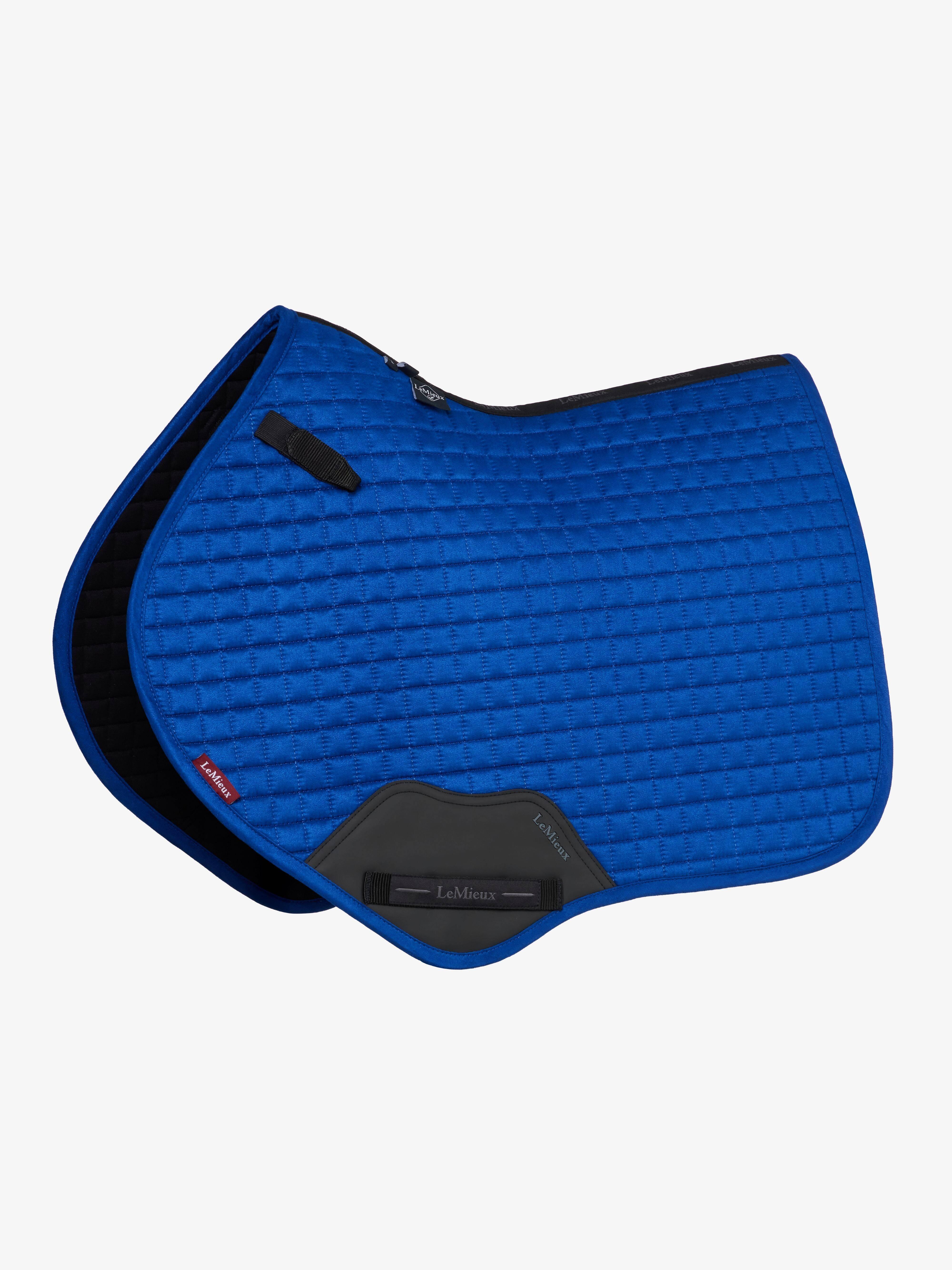 blue saddle pad